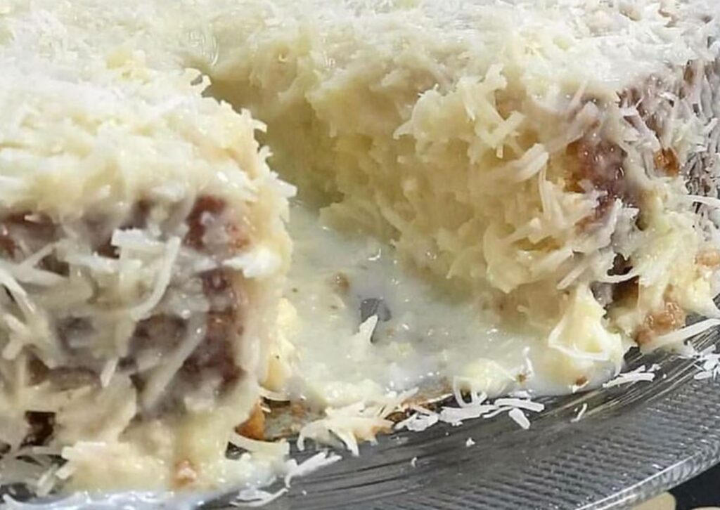 Bolo de Coco Molhado - Minuto de Oracao